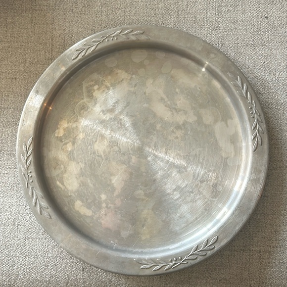 Dining | Vintage Westbend Aluminum Co Tray With Olive Branch Design ...